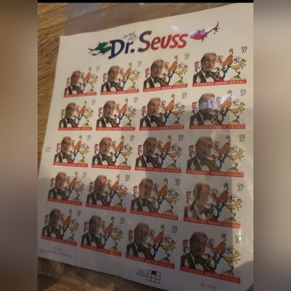 usps | Office | 203 Grinch Cat In Hat Dr Seuss Usps Stamps Collectiable ...